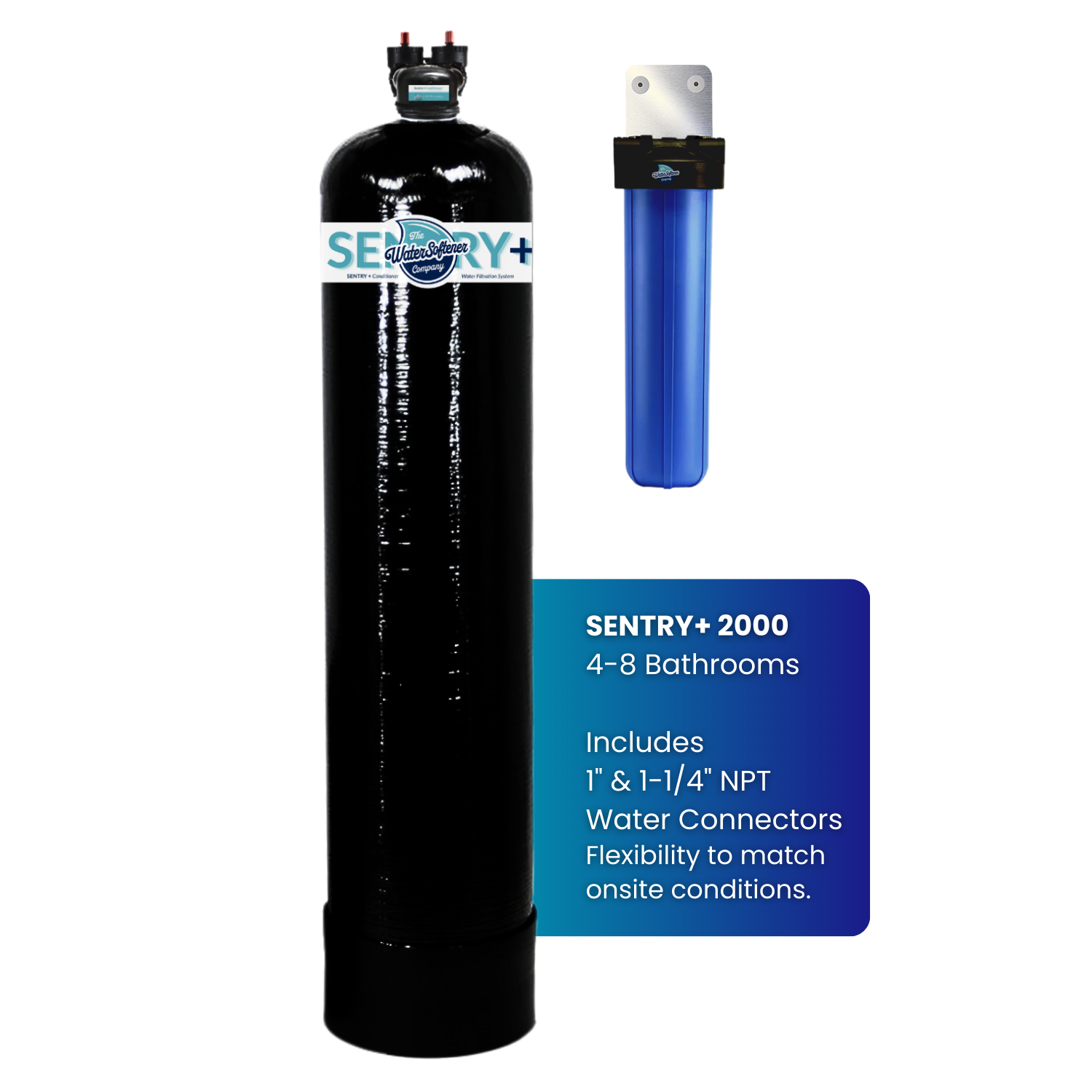 Sentry Plus Salt-free Conditioner | Water Filter System – The Water ...